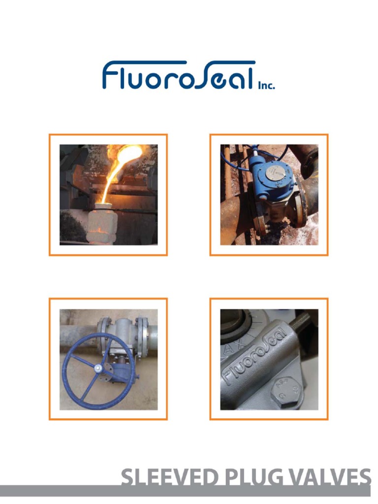 Plug Valve FluoroSeal Plug Sleeved | PDF | Valve | Screw