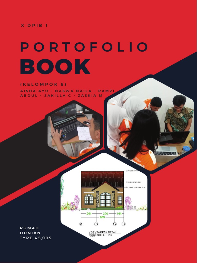 Rumah Hunian Type 45/105 | PDF | Sains & Matematika | Teknologi & Rekayasa