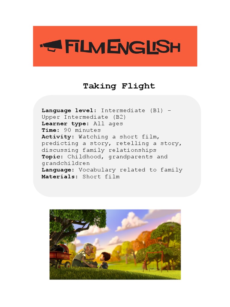 Taking Flight: Family ELT Lesson Plan | PDF | Linguistics | Behavior ...