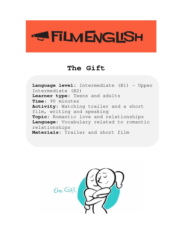EFL Lesson on Romantic Love: The Gift | PDF | Vocabulary | Cognitive ...