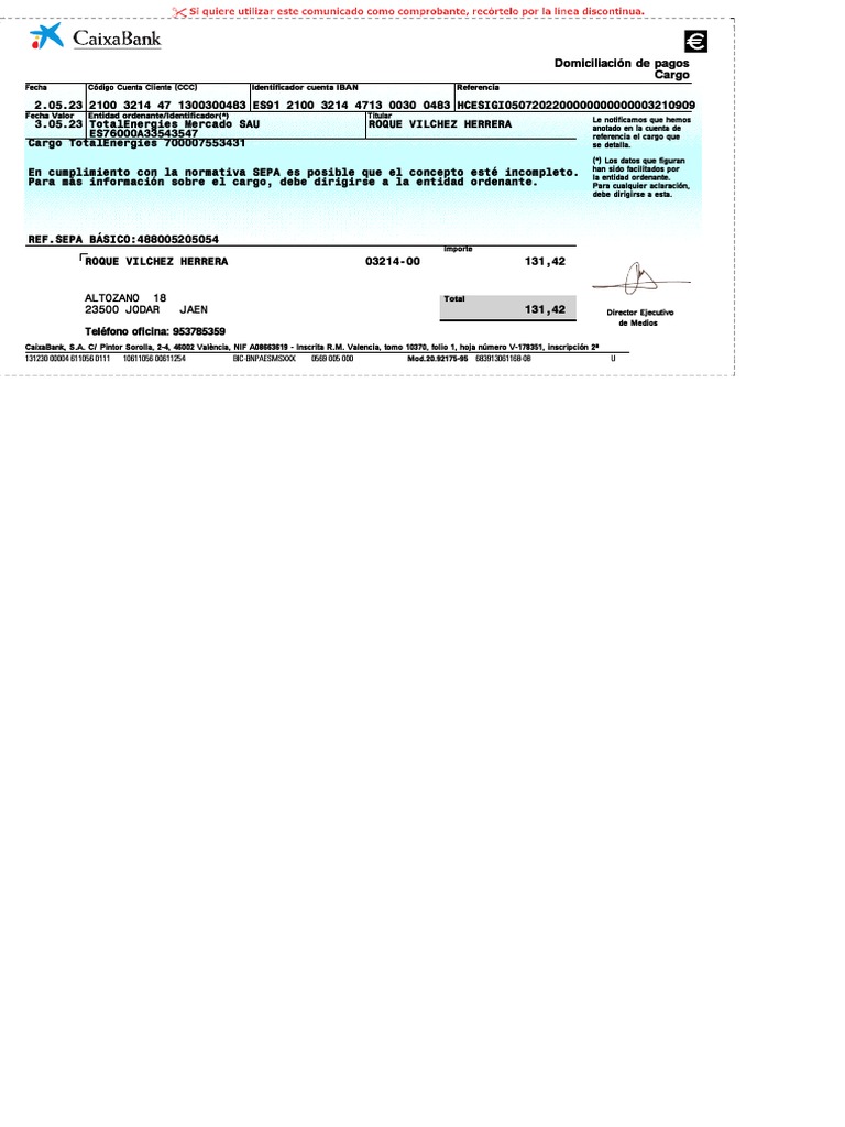 CAIXA BANK ORIGINAL - Unlocked | PDF