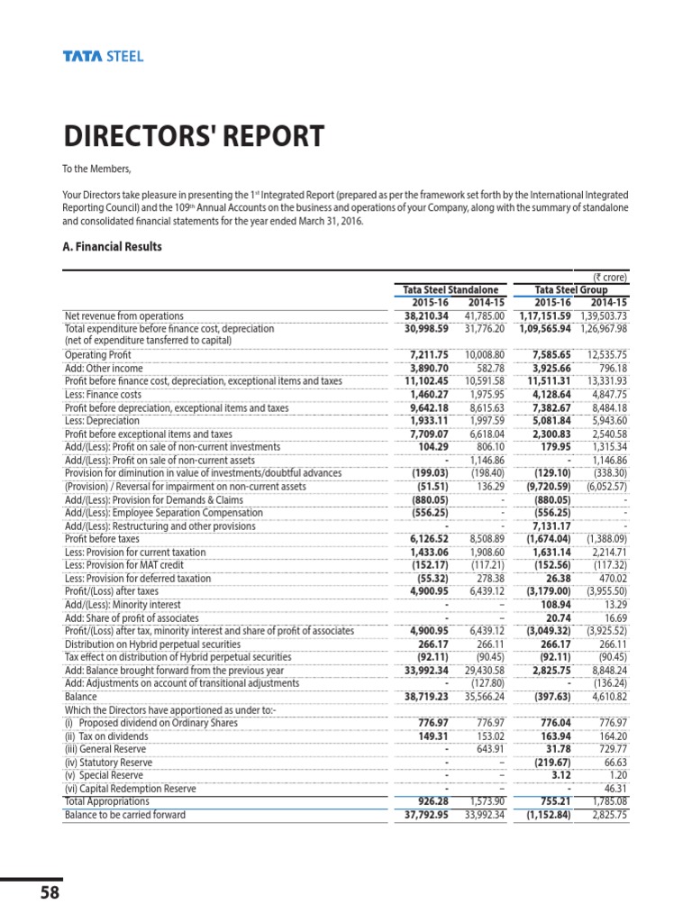 Directors Report | Download Free PDF | Economic Growth | Economies