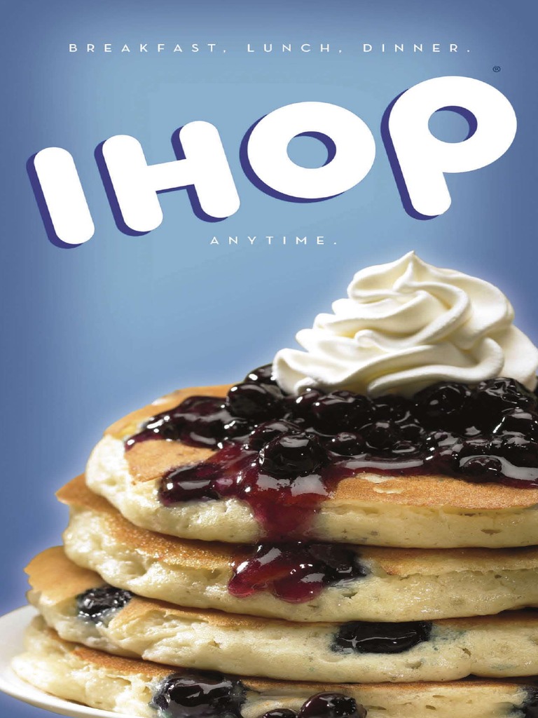 IHOP Menu | PDF | Pancake | Hamburgers