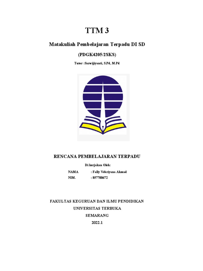 Kop Tugas TTM 3 | PDF