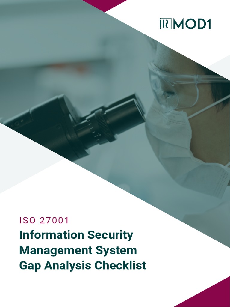MOD 1 - ISO 27001 ISMS Gap Analysis Checklist | PDF