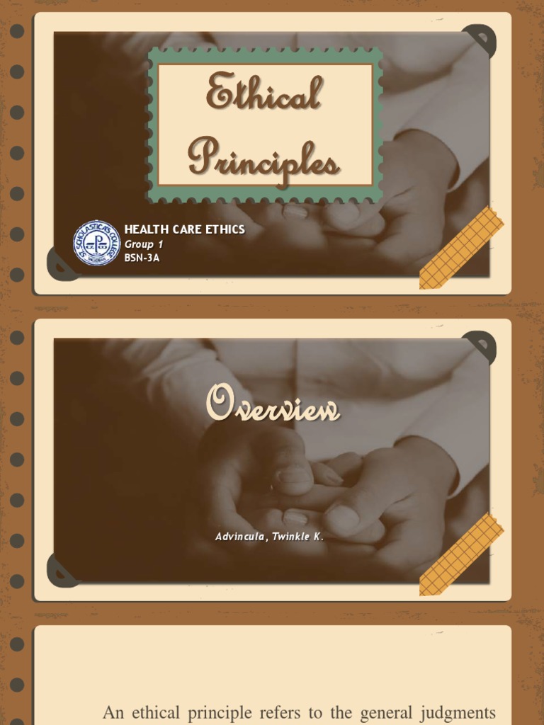 Reporting in Ethical Principles Group 1 BSN 3A | PDF