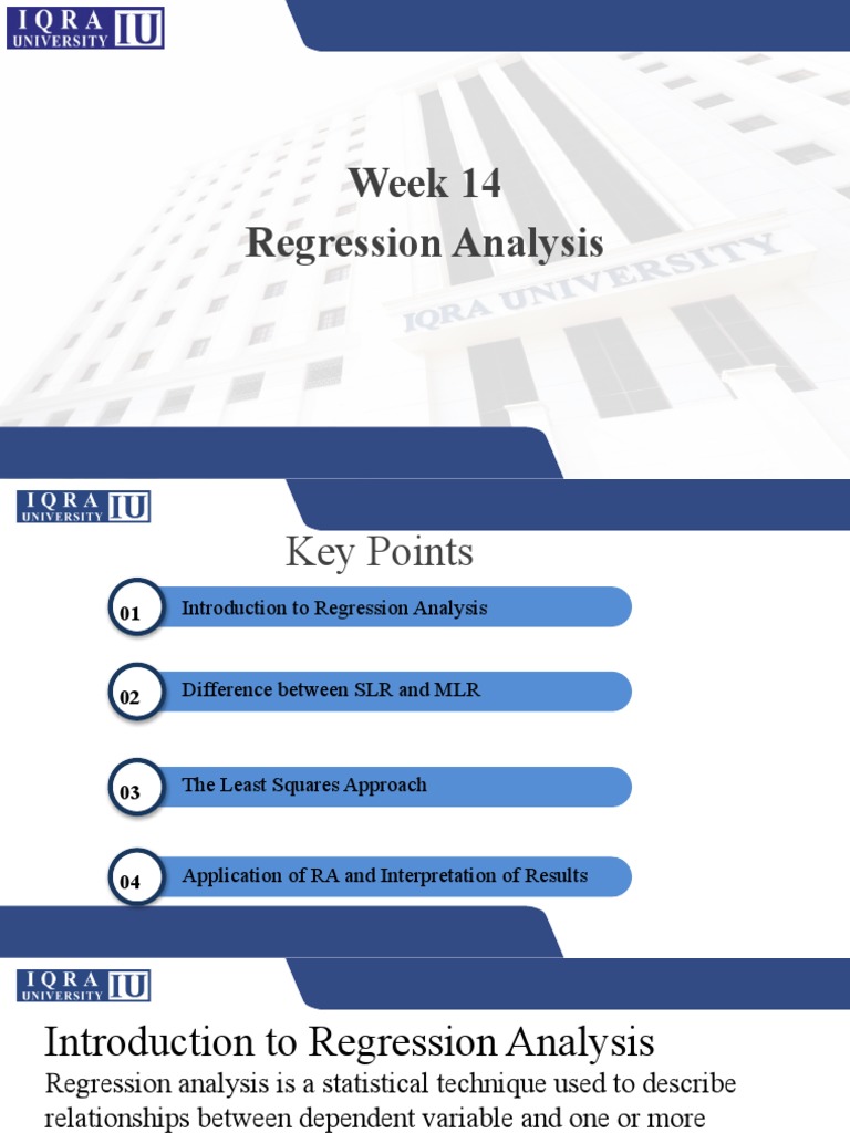 Regression Analysis | PDF