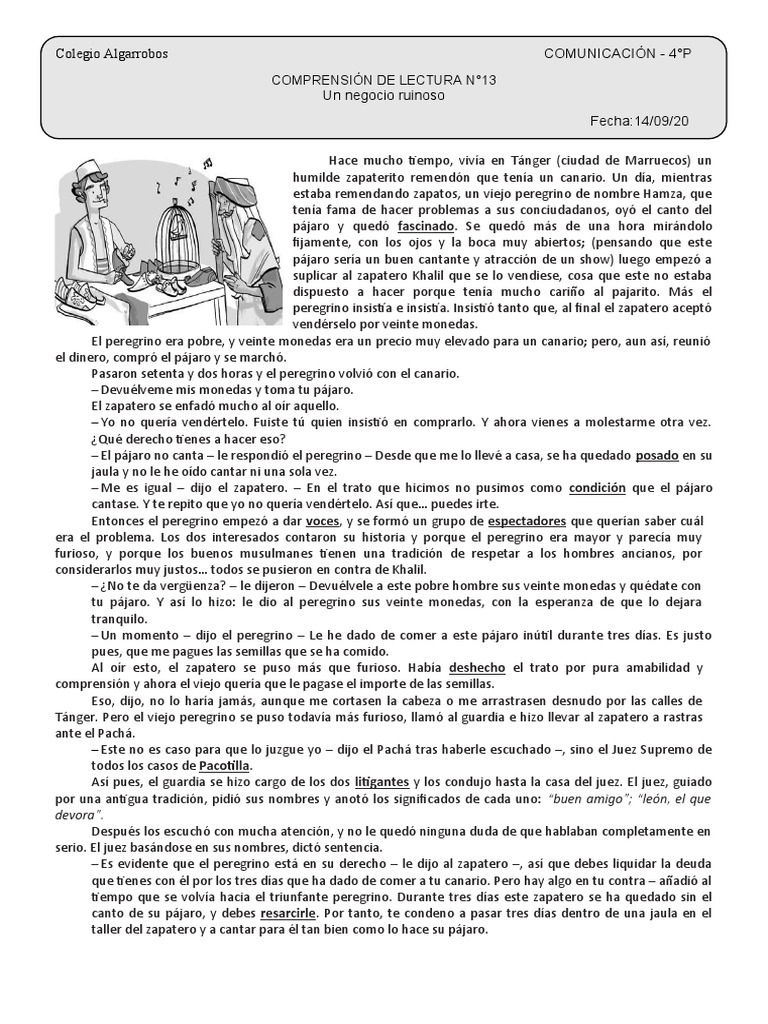 Lect.-13-Un-Negocio-Ruidoso | PDF