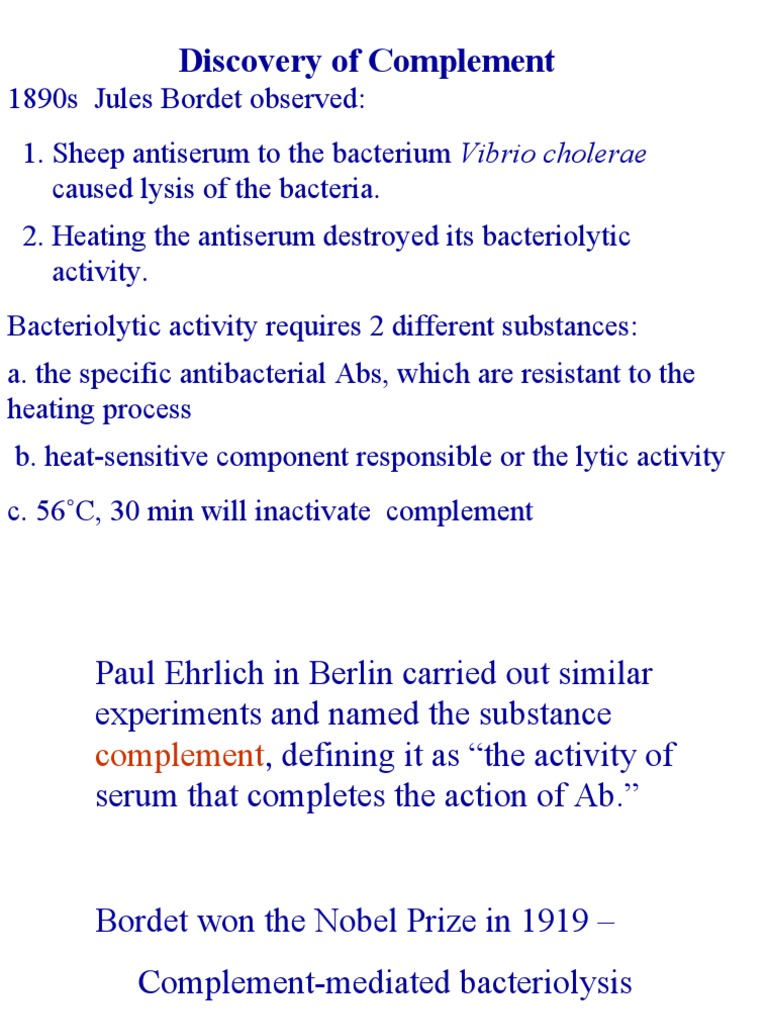 Complement System | PDF | Complement System | Clinical Medicine Complement System | PDF | Complement System | Clinical Medicine