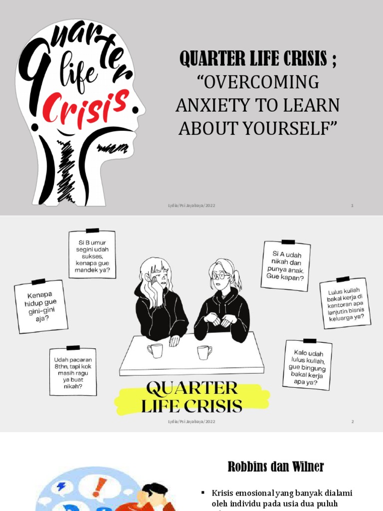 Webinar Quarter Life Crisis | PDF