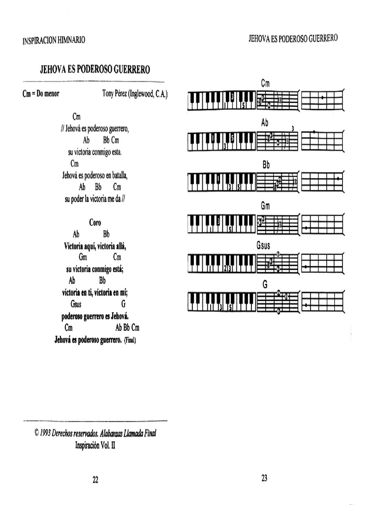 07.jehová Es Poderoso Guerrero (CM) | PDF