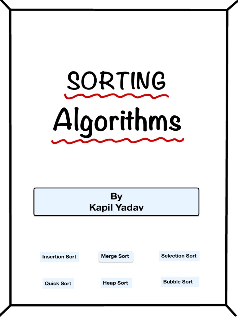 Sorting Algorithms 2 | PDF | Algorithms And Data Structures ... Sorting Algorithms 2 | PDF | Algorithms And Data Structures ...