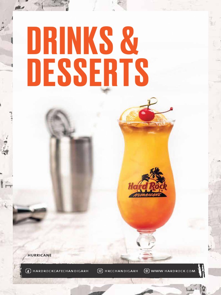 CHD Drinks Menu Final 1 | PDF | Rum | Drink