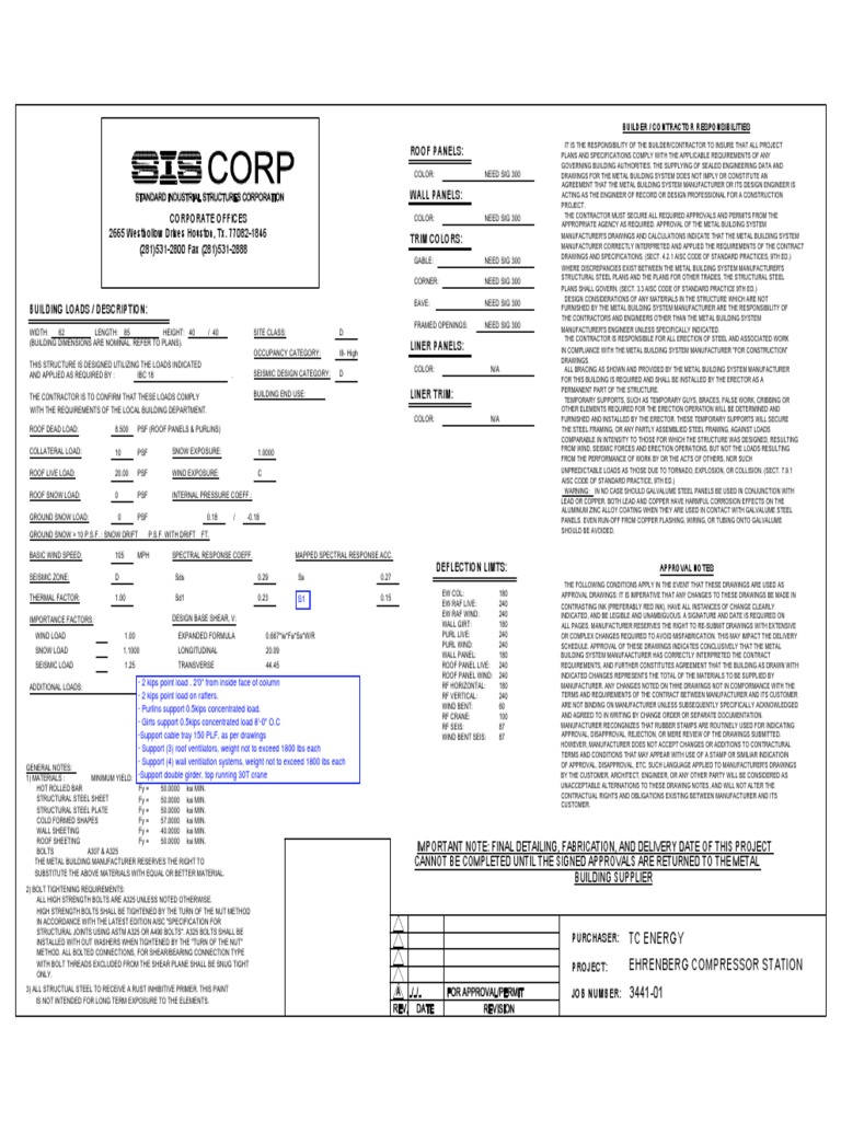 Hammerhead Crane Column | PDF | Structural Steel | Roof