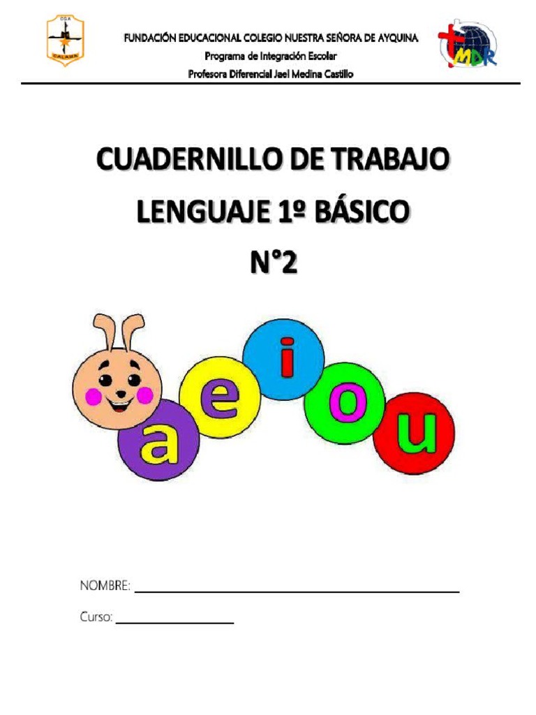 Cuadernillo Lenguaje Kinder