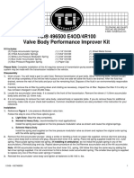 700r4 Checkball Locations | PDF | Valve | Throttle