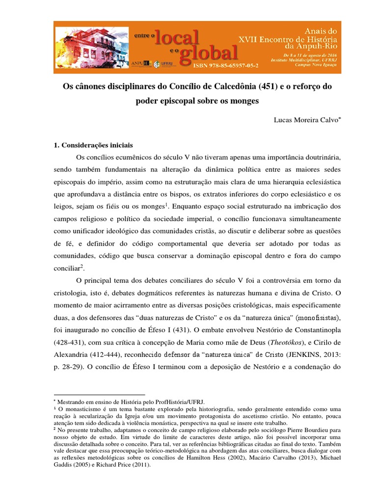 Concilio Calcedonia | PDF
