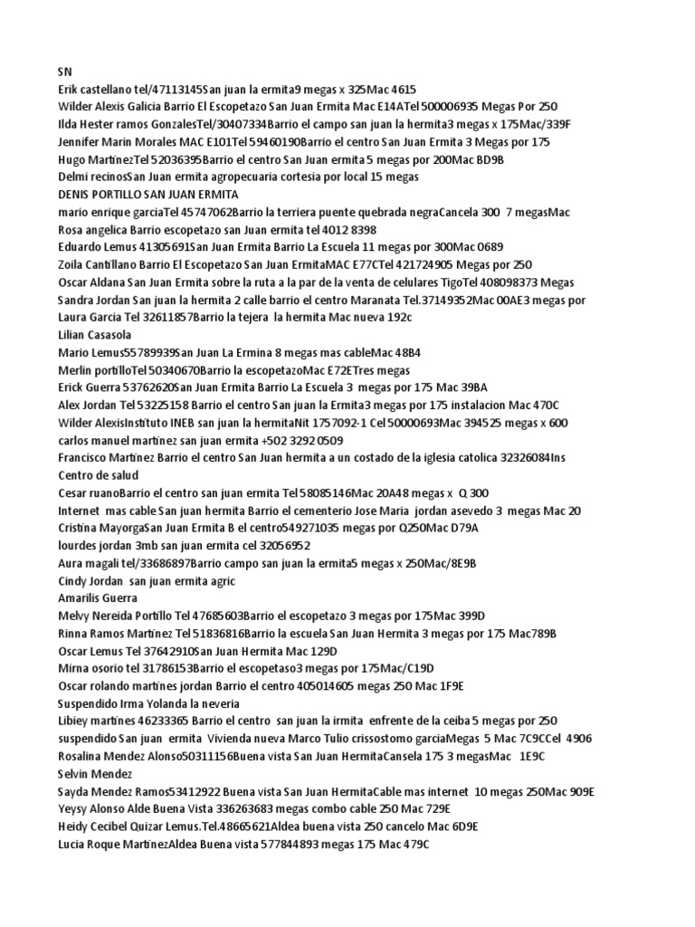 San Juan Ermita | PDF