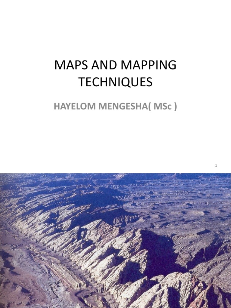 AASTU Mapping 1 | PDF | Cartography