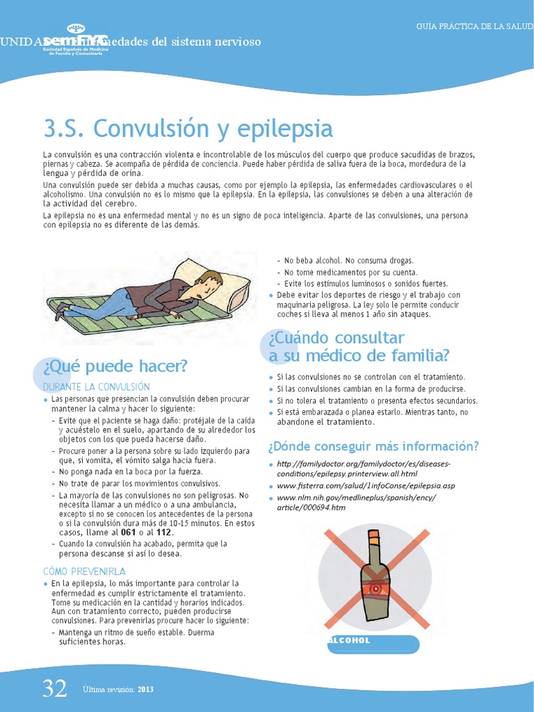 CONVULSIÓN | PDF | Epilepsia | Alcoholismo