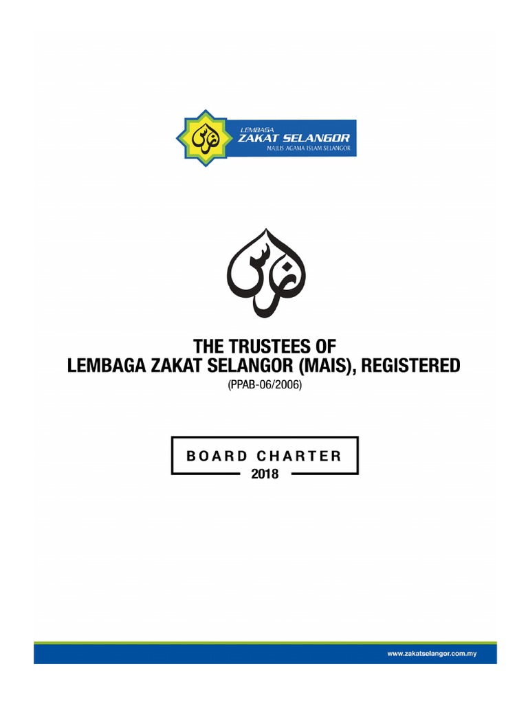 Board Charter LZS 2018 Organizatioal Structure | PDF | Internal Audit ...
