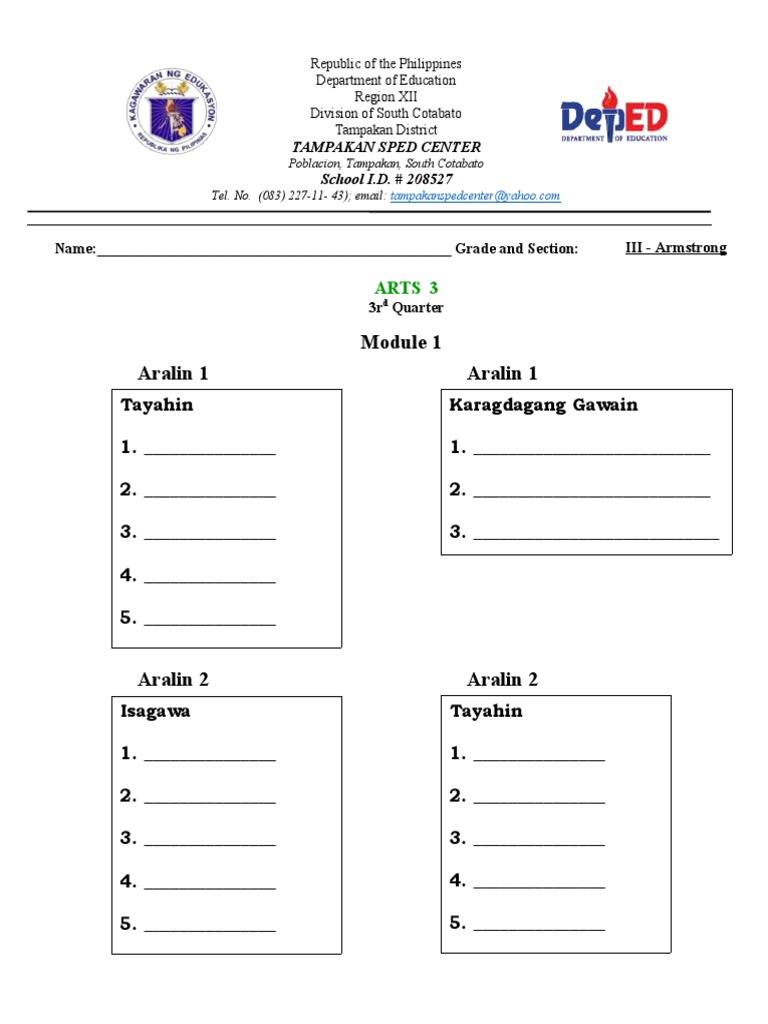 Arts Pdf