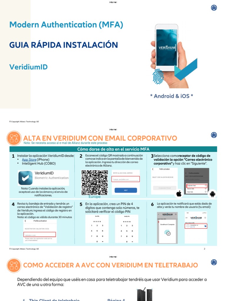 MFA_Guía rápida_AP_20211203 | PDF