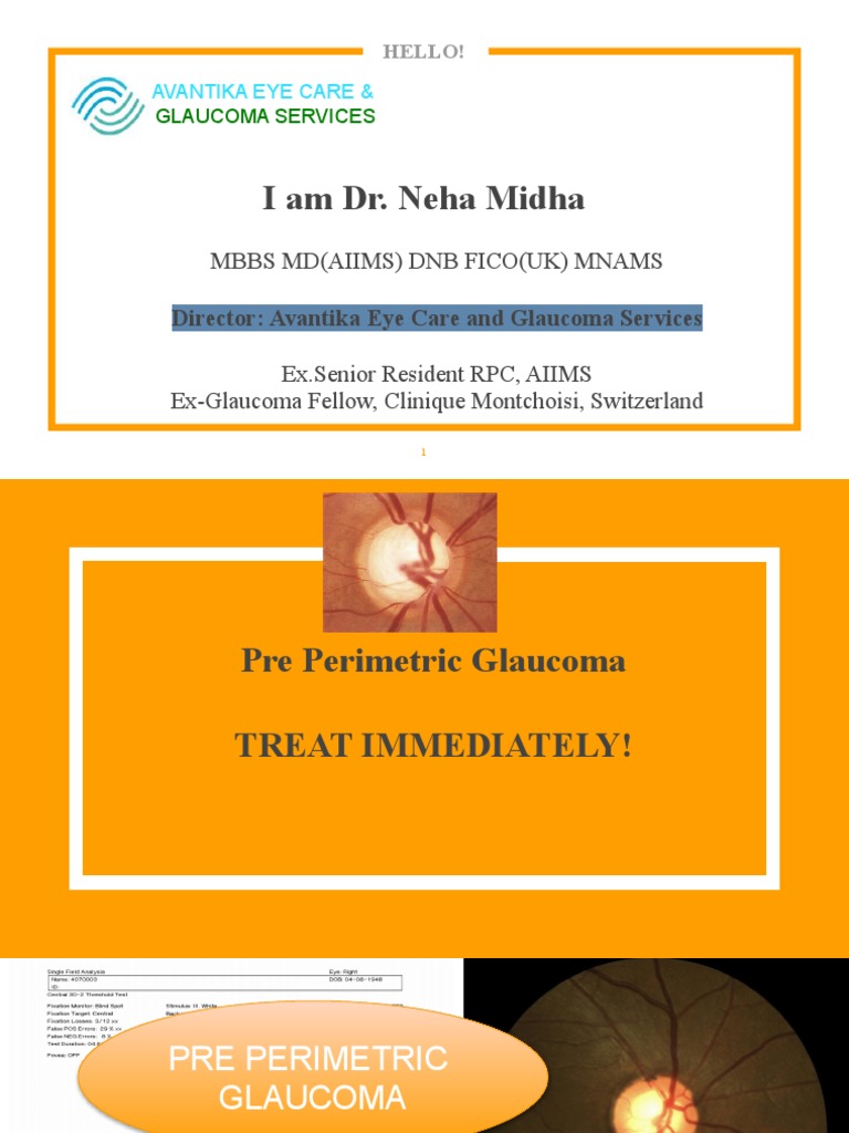 Preperimetric Glaucoma | Download Free PDF | Glaucoma | Color