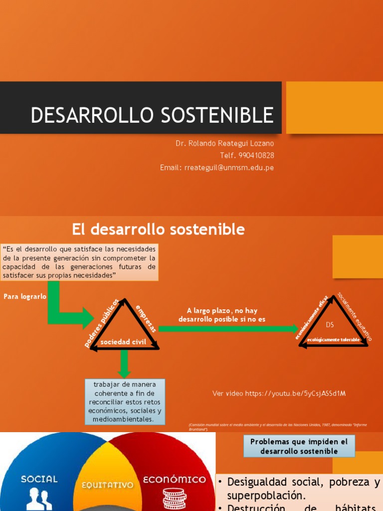 Desarrollo Sostenible | PDF | Desarrollo sostenible | Sustentabilidad
