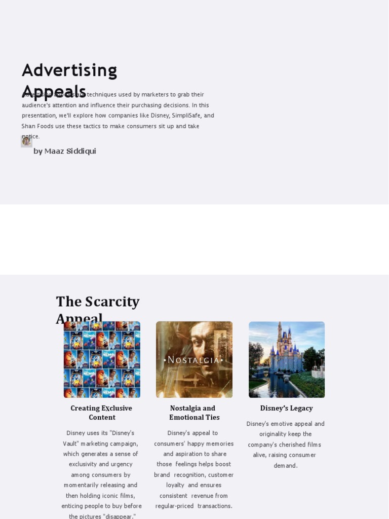 Marketing Tactics for Consumer Appeal | PDF | Brand | Advertising