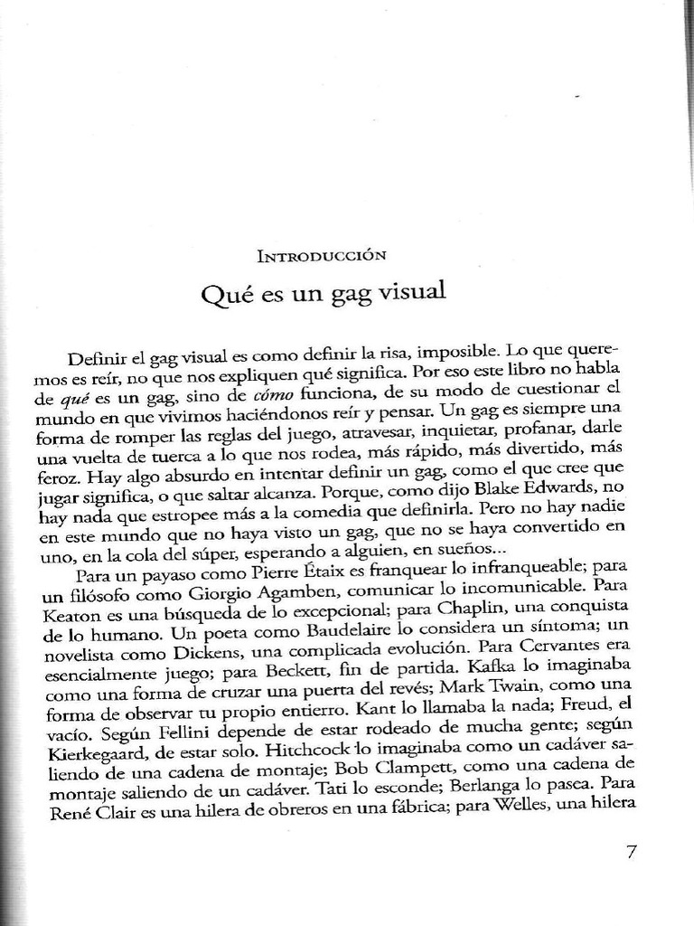 Garín, M. - Qué Es Un Gag Visual | PDF