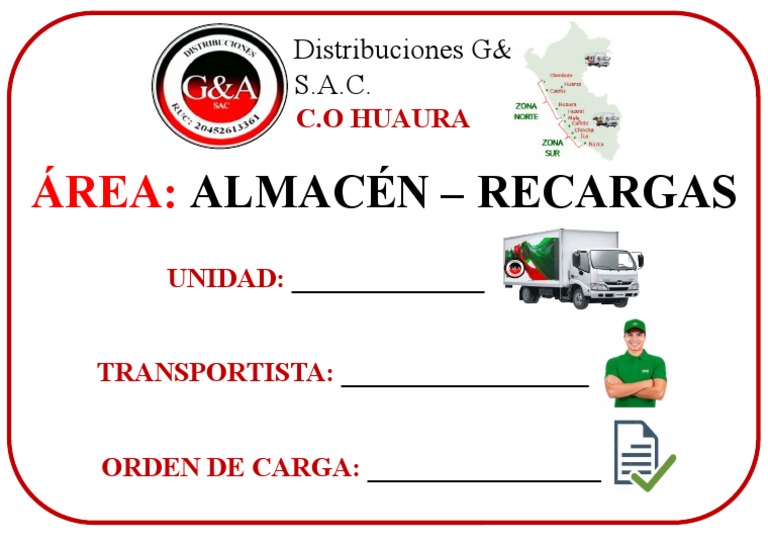 Rotulos Almacen Recargas 2023 | PDF