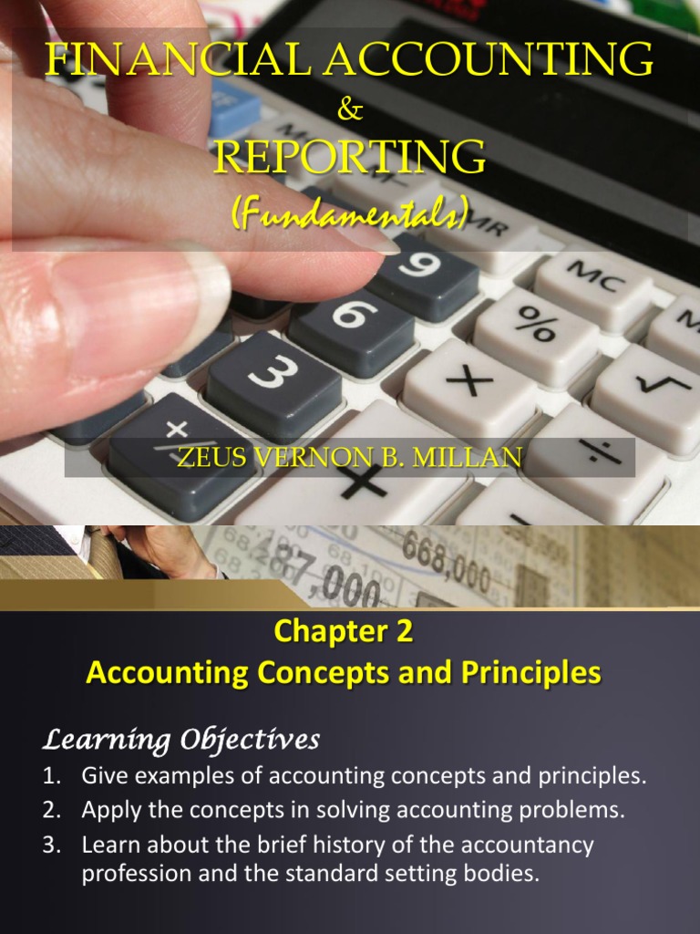 Module 2 - Accounting Concepts and Principles PPT Milan2 | PDF