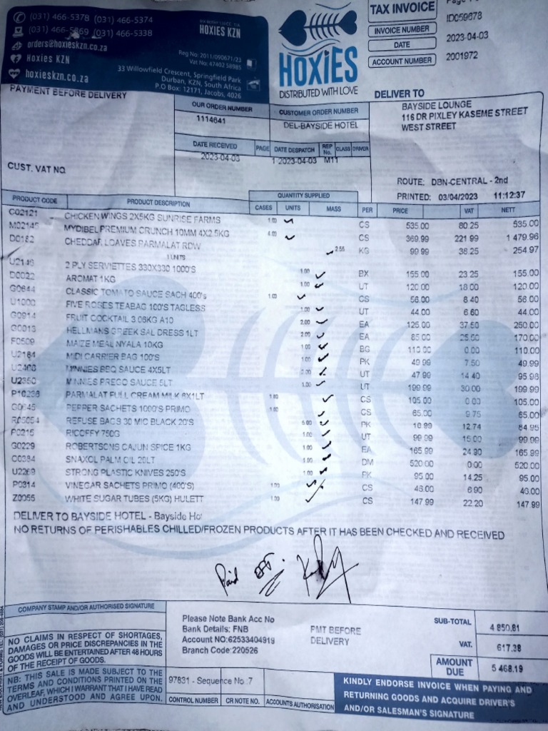 Hoxies 03APR | PDF | Foods | Cuisine