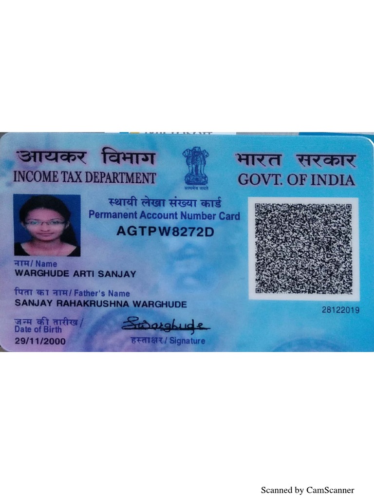 Pan Card (Arti) | PDF