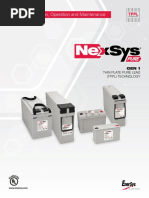 Enersys Selection Guide | PDF | Battery Charger | Rechargeable Battery