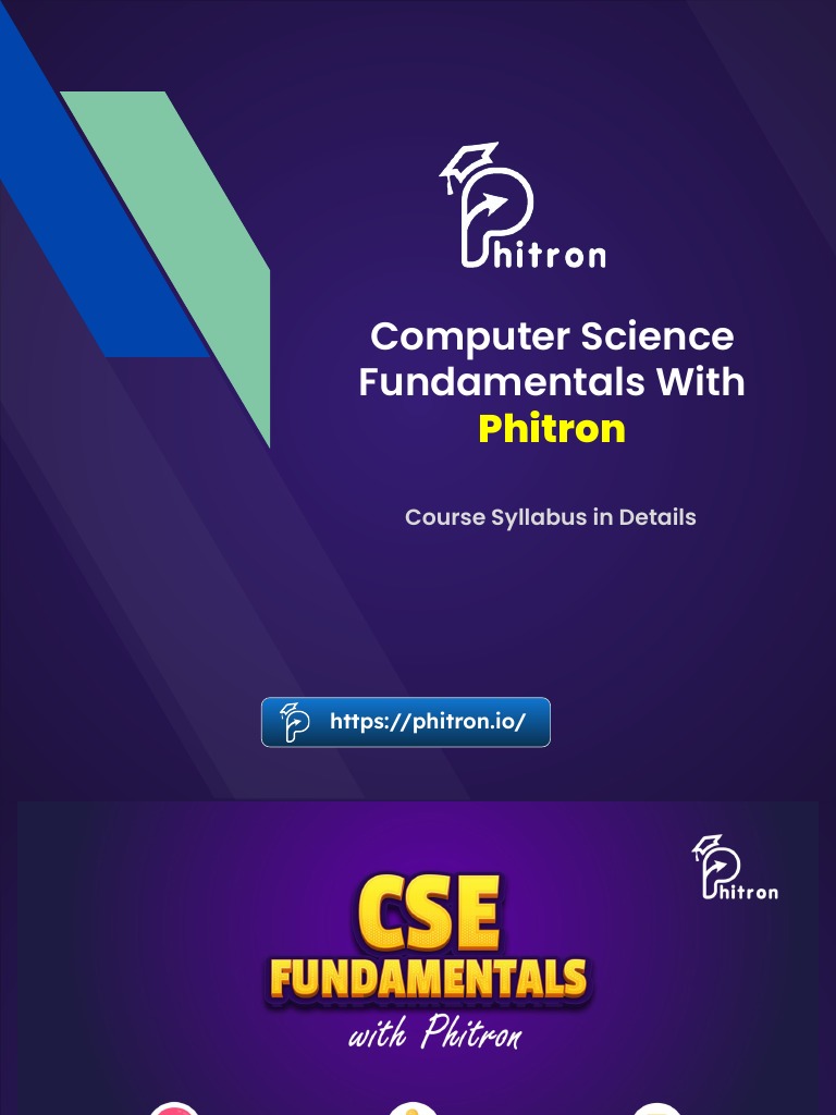 Computer Science Fundamentals With Phitron Course Syllabus | PDF