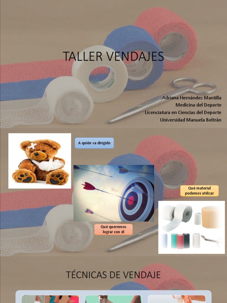 5 Taller de Vendajes | PDF 5 Taller de Vendajes | PDF
