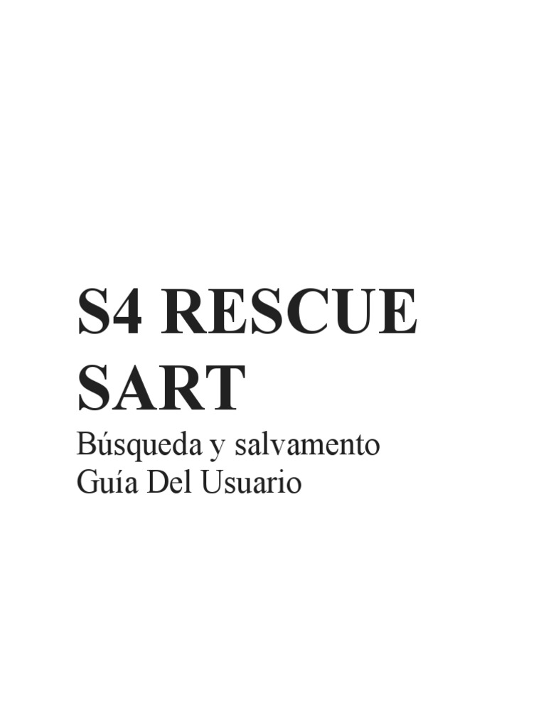 Guía del Usuario del SART para Rescate | PDF | Radar | Antena (Radio)