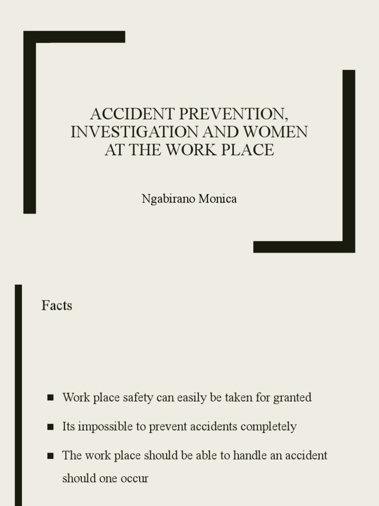 Accidents Prevention | PDF | Occupational Safety And Health | Hazards