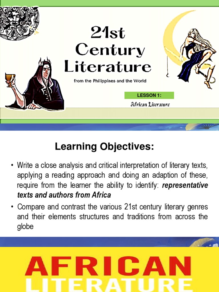 21stCL - Q2 - L1 - African Literature | PDF