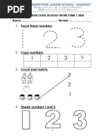 Playgroup English Worksheet Activities | PDF