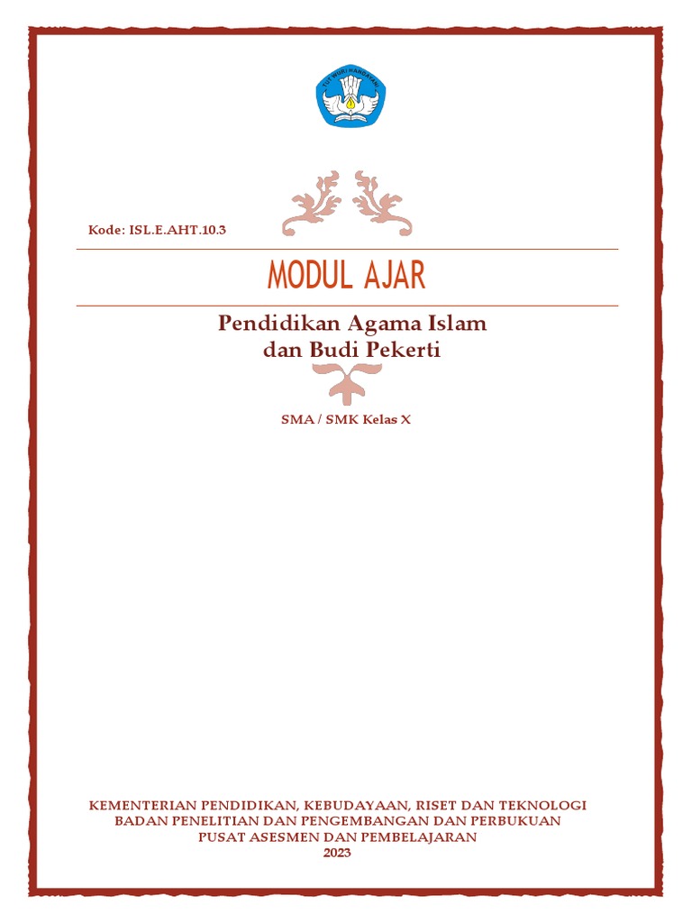 Menghindari Sikap Gadab di PAI Kelas X | PDF