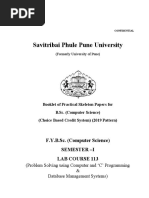 TYBBA (CA) Sem V Practical Slips | PDF