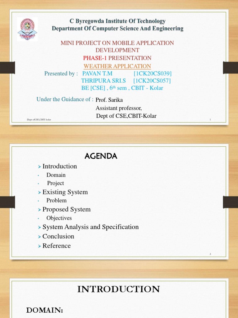 Thripura Weather Project Presentation | PDF | Android (Operating System) | Application Software