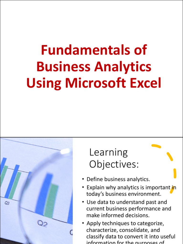 Business Analytics (Introduction) | PDF | Analytics | Predictive Analytics Business Analytics (Introduction) | PDF | Analytics | Predictive Analytics