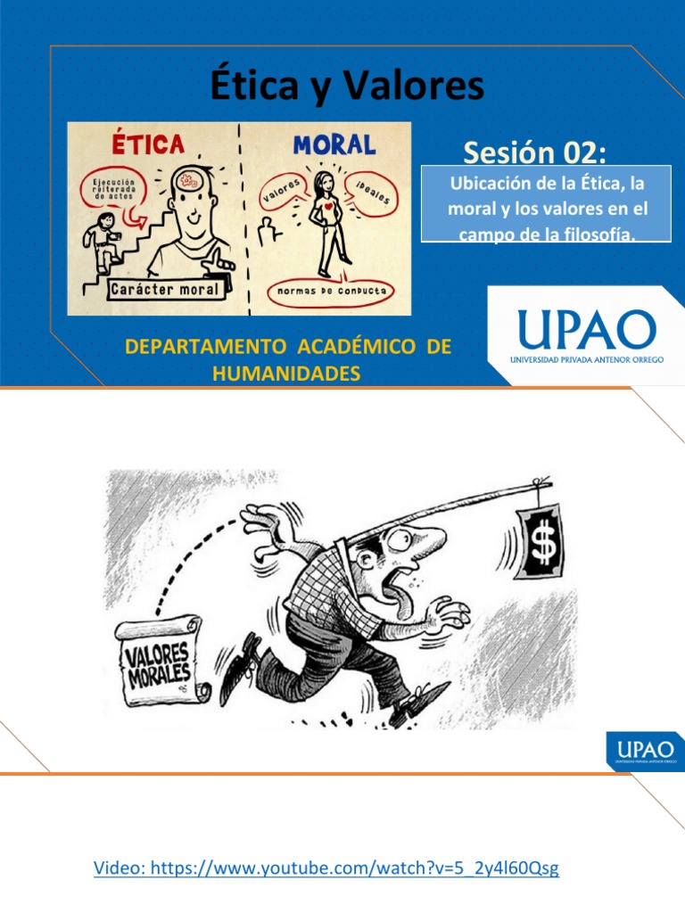 CLASE 2 - Ubicación de La Ética, La Moral y Los Valores en El Campo de La Filosofía | PDF ...