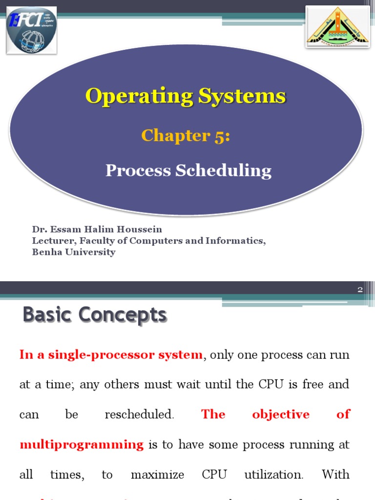 Ch 5 Pdf Scheduling Computing Process Computing 4919