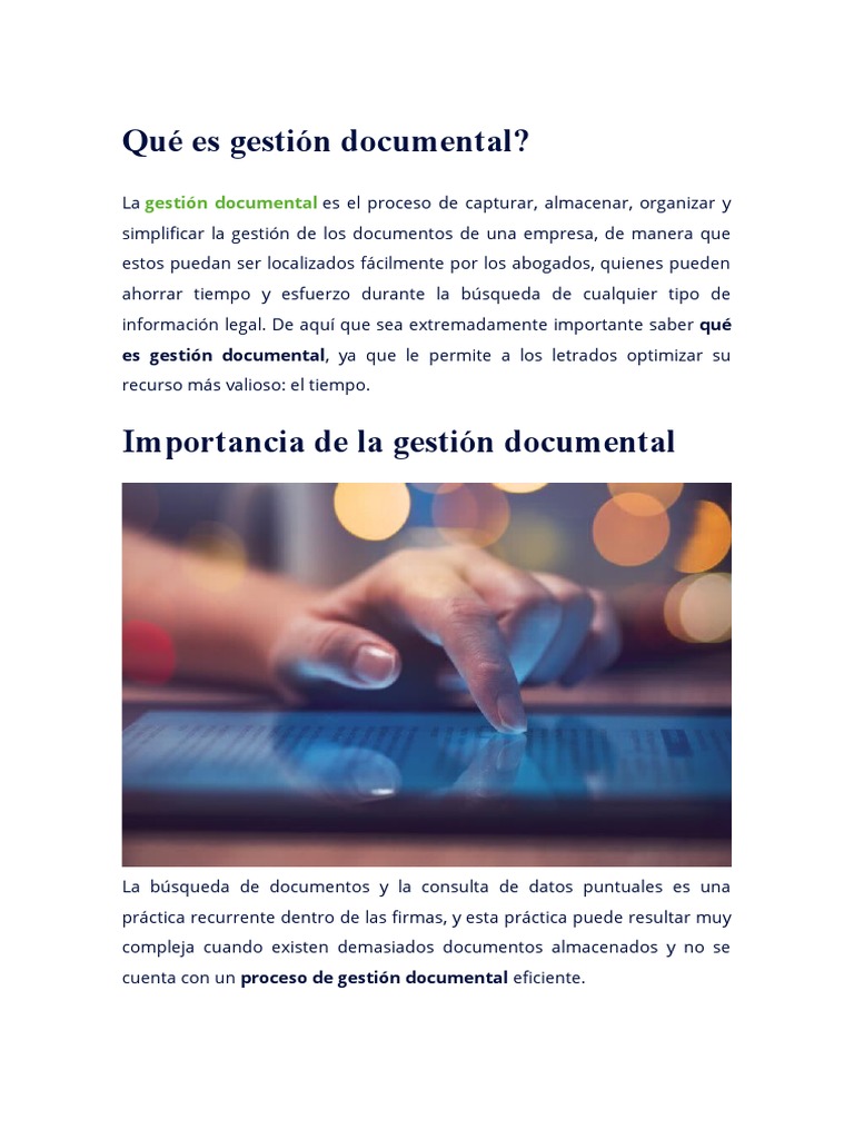 Gestion Documental 2 | PDF | Gestión de registros | Información