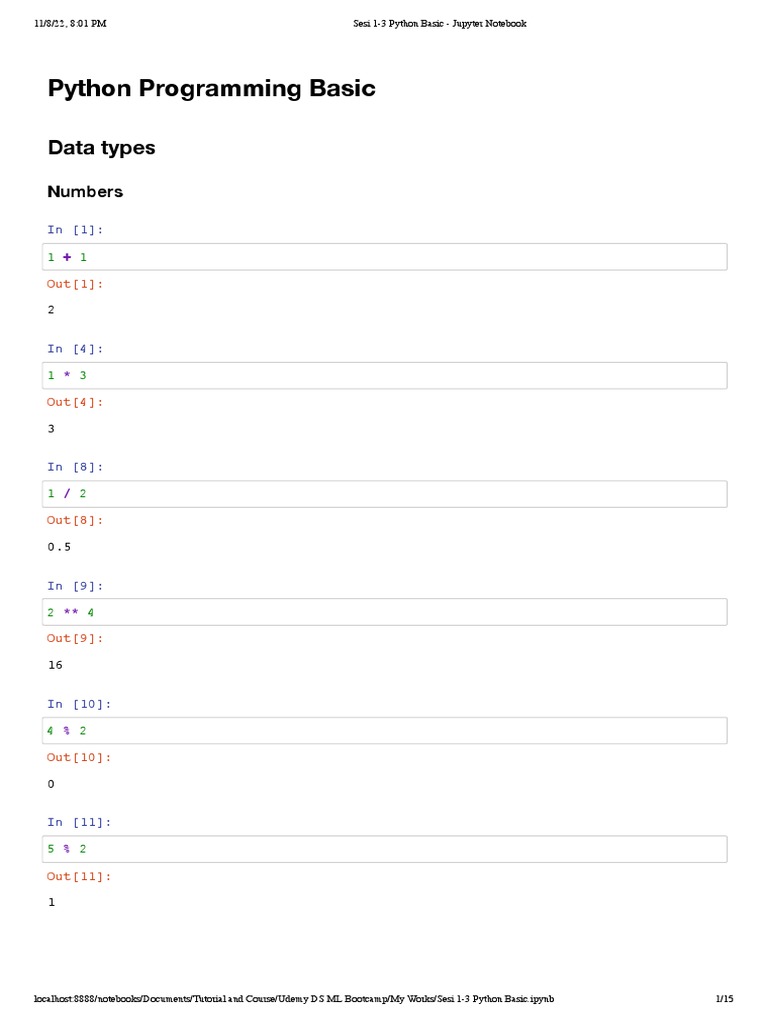 Python Basic Jupyter Notebook Pdf Anonymous Function Python Programming Language 3586